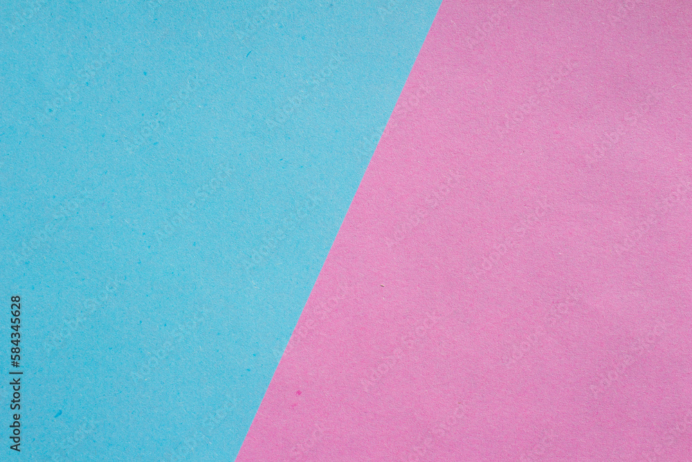 Blue and pink paper texture background. Blank paper surface for designs ...