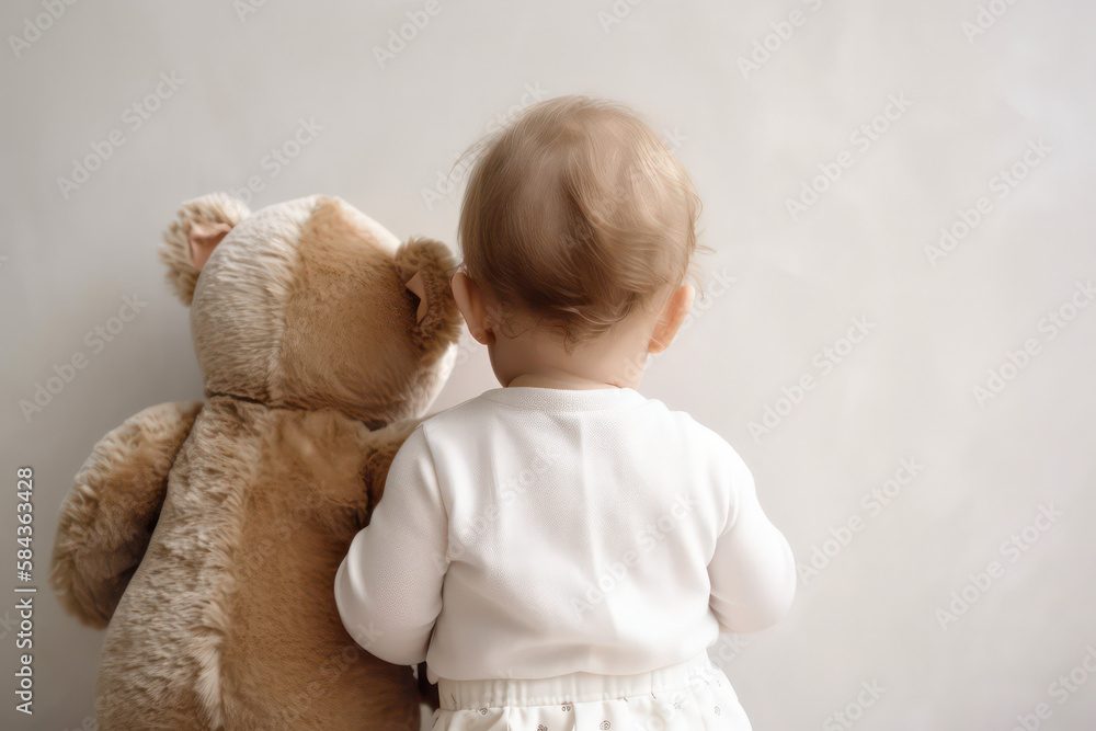 Cute baby (AI Generated) Stock Illustration | Adobe Stock