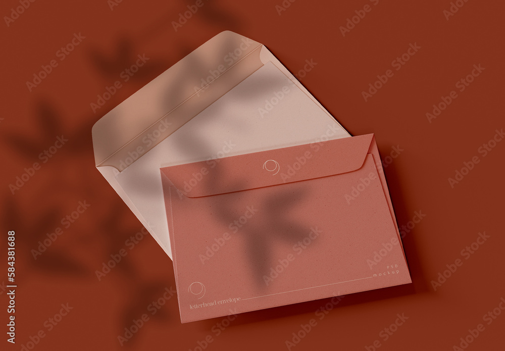 Two Envelopes Mockup Stock Template | Adobe Stock