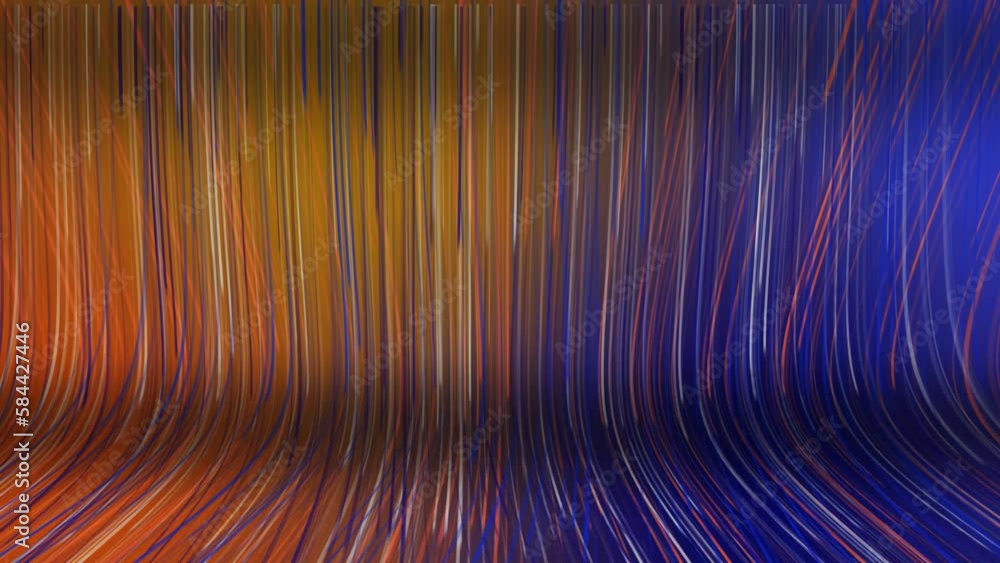 Simple Lines Particle Flow, aesthetic particle lines flow in red blue ...