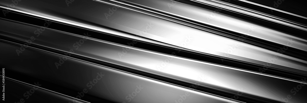 gradient silver background with grey metal texture. Generative AI ...