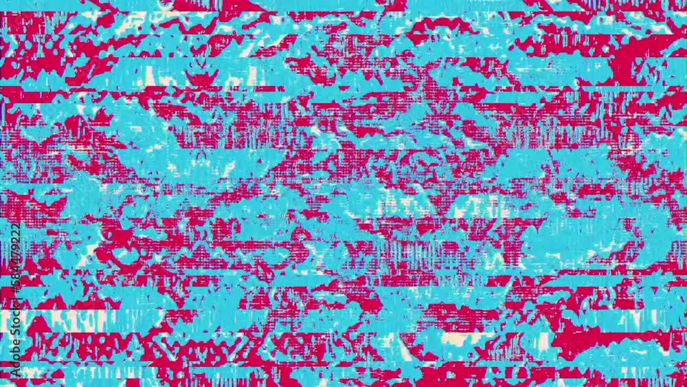 VHS tape texture animation with vintage noise and distortion, ideal for ...