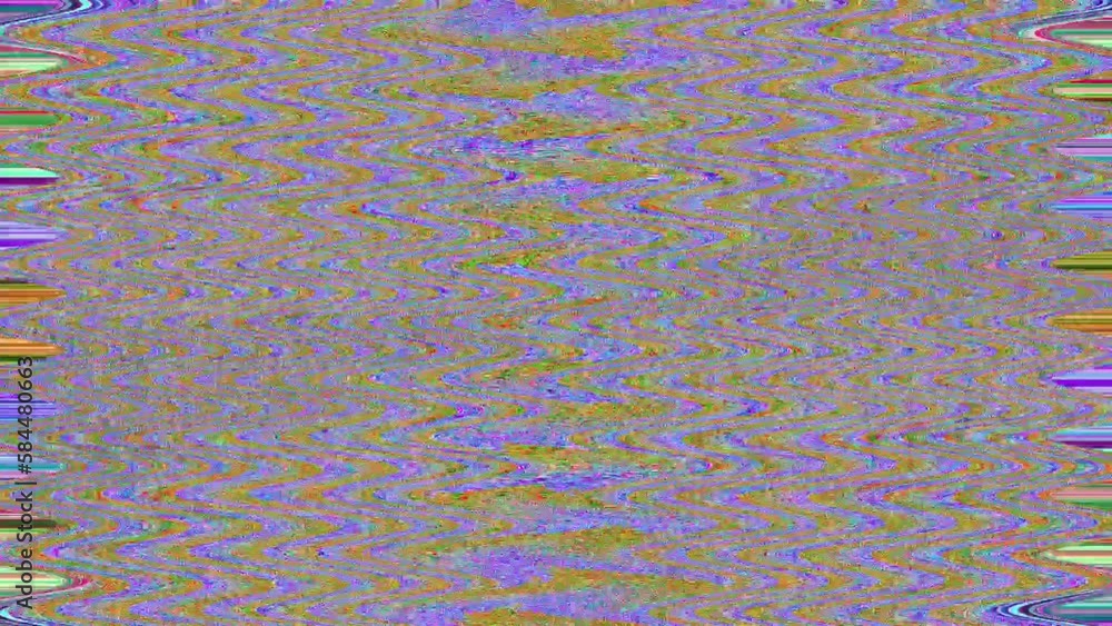 VHS tape effect animation with vintage distortion and noise, perfect ...