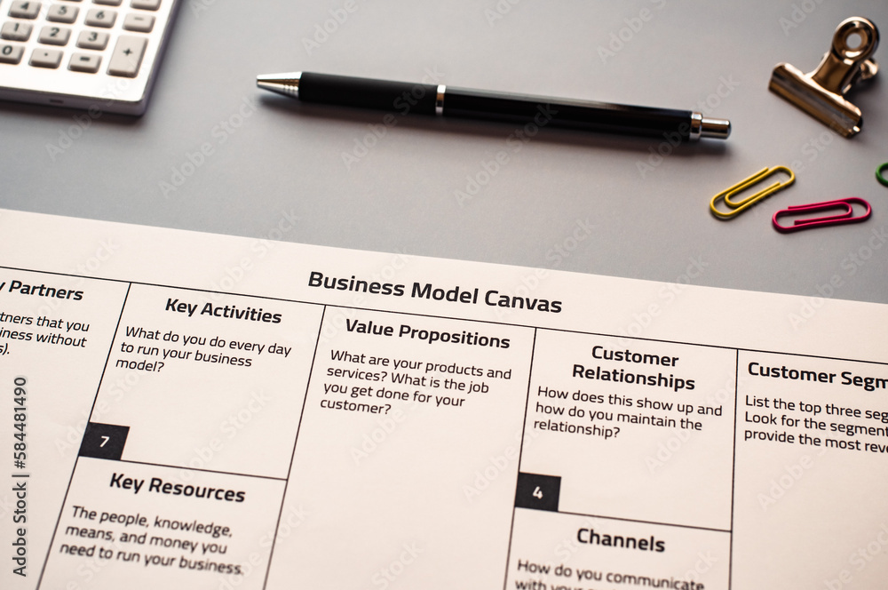 There is dummy documents that created for the photo shoot on the desk ...