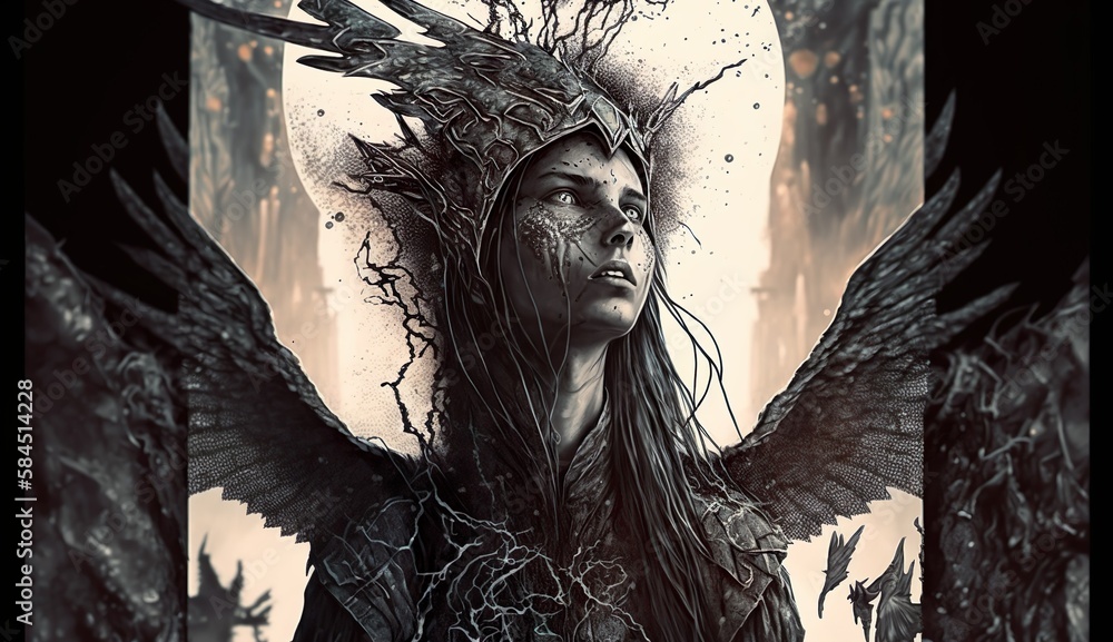 Generative AI Spirituality, esoteric, meditation, fantasy, vampire ...