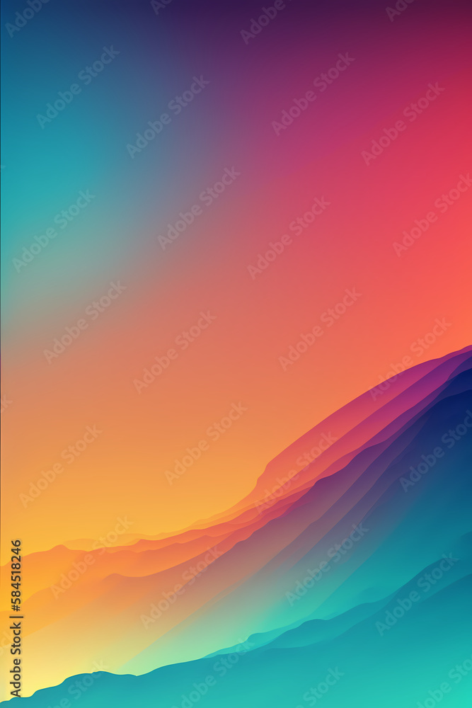 Abstract Gradient vertical background or wallpaper for a mobile or any ...