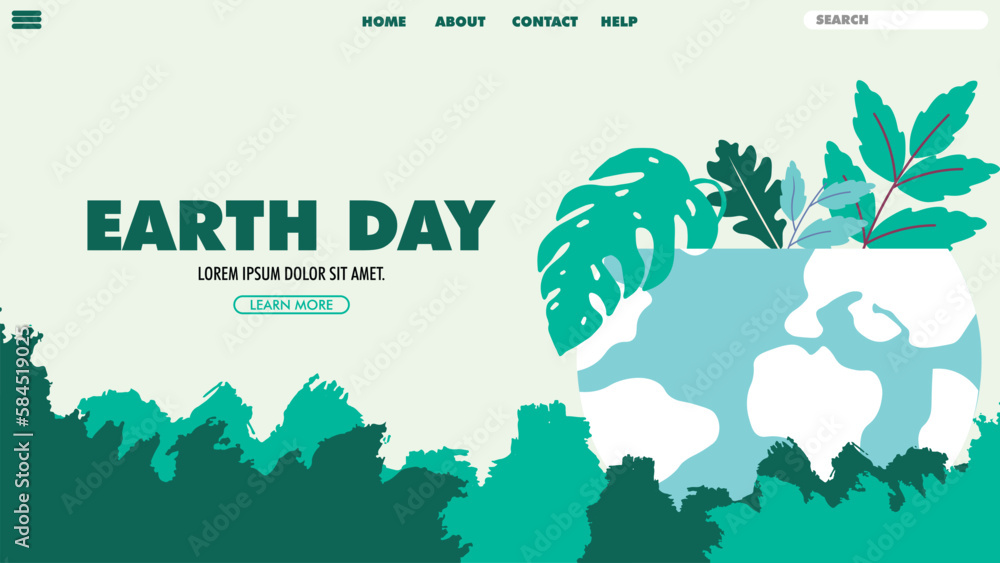 go green reduce, reuse, recycle design banner background, go green ...
