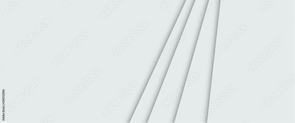 Minimalist white elegant background with gray drop shadow effect ...