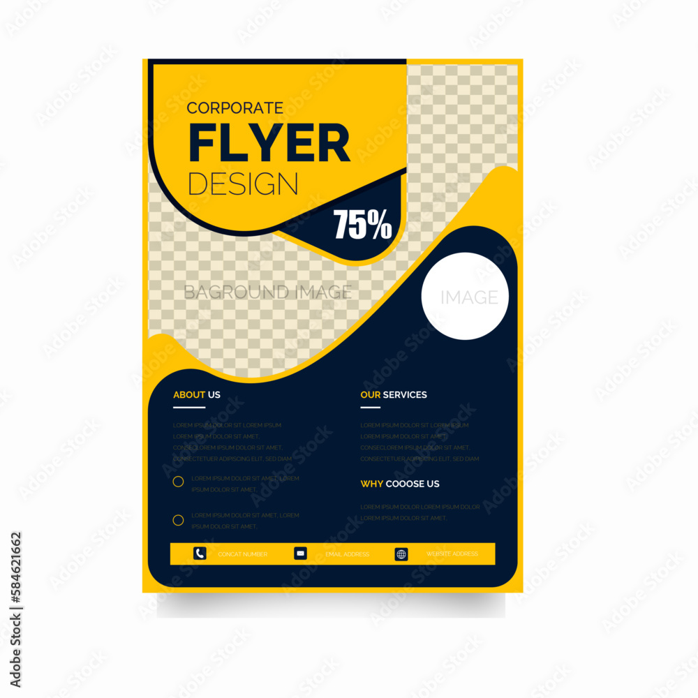 Leaflet Design Template Free Download