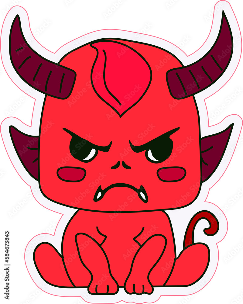 Sticker emoji emoticon emotion happy character sweet hellish entity ...