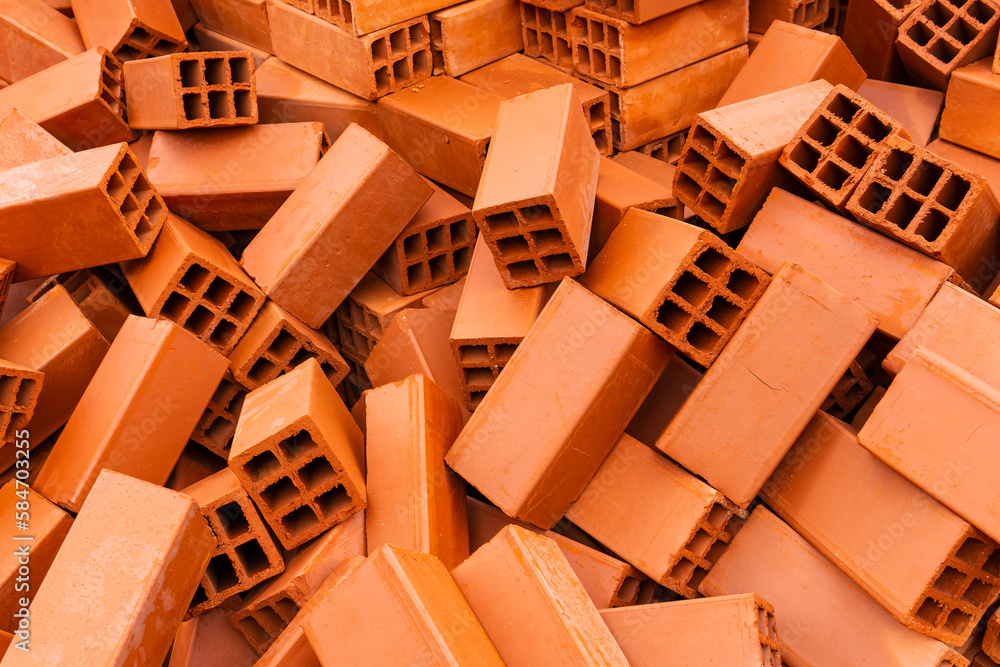 FIRED CLAY BRICKS VERY USED IN THE CONSTRUCTION OF REINFORCED CONCRETE ...