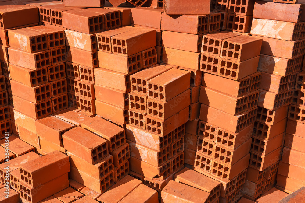 FIRED CLAY BRICKS VERY USED IN THE CONSTRUCTION OF REINFORCED CONCRETE ...