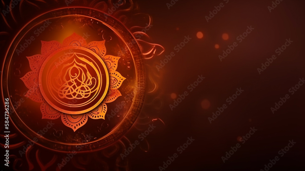 Hinduism background wallpaper with copy space, concept of spirituality ...
