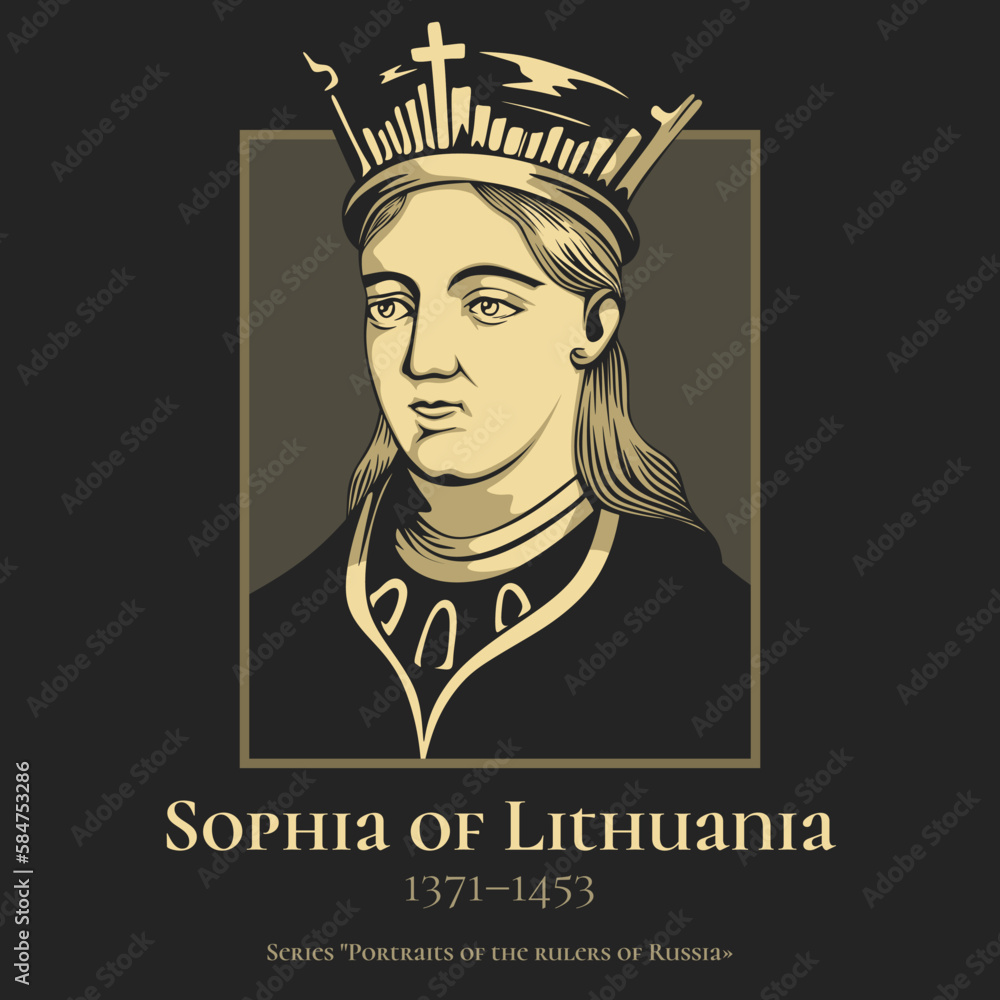 Sophia of Lithuania (13711453), also known as Sofia Vitovtovna, was a ...