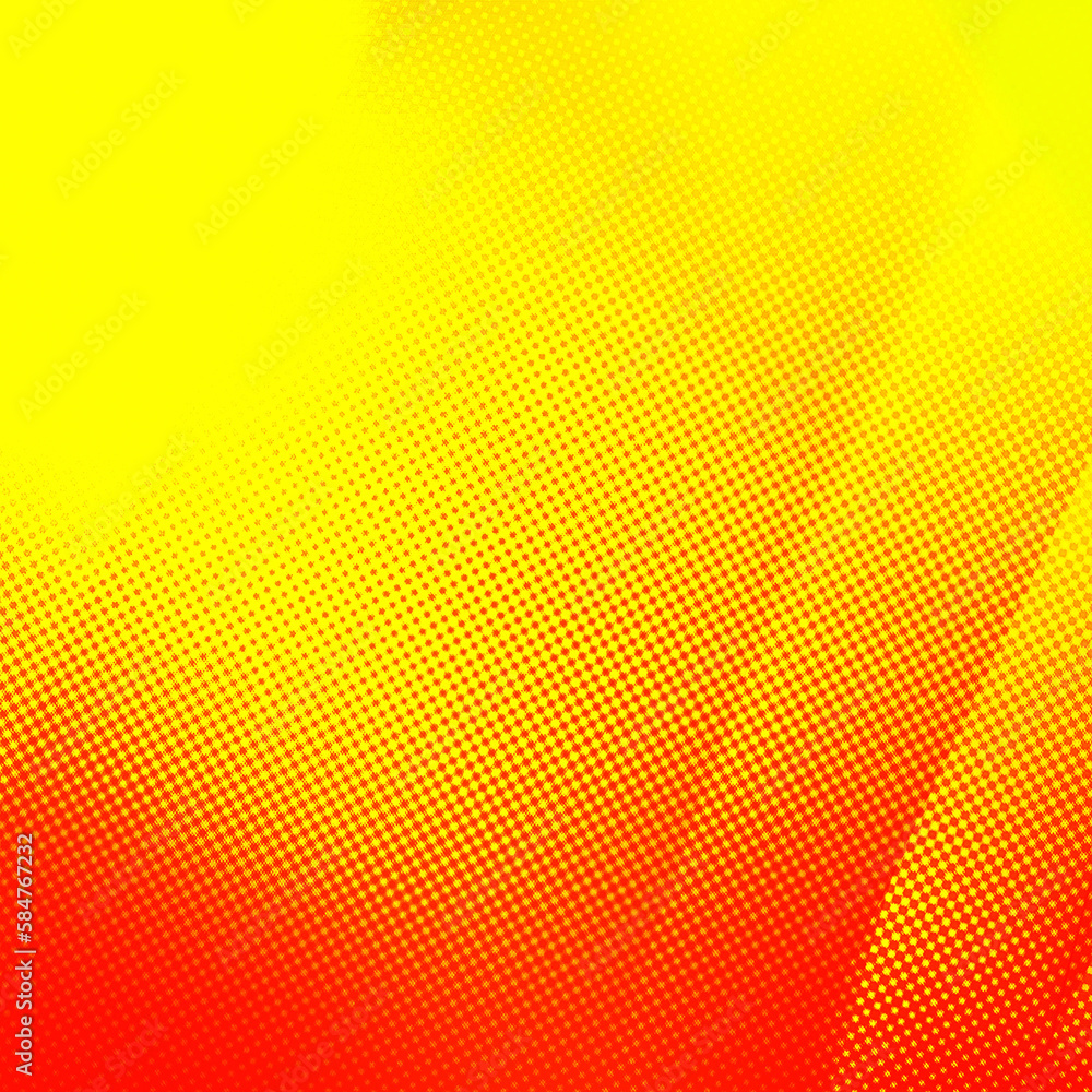 Yellow to red gradient square background, Delicate classic design ...