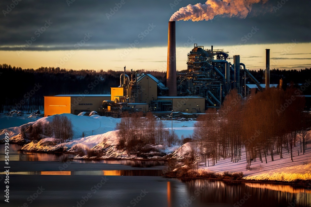 Pulp mill for production of materials for book printing pulp and paper ...