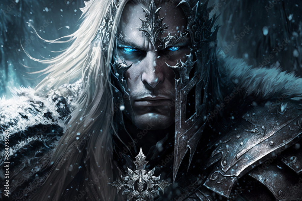Death Knight // AI Art ultra realistic Stock Illustration | Adobe Stock