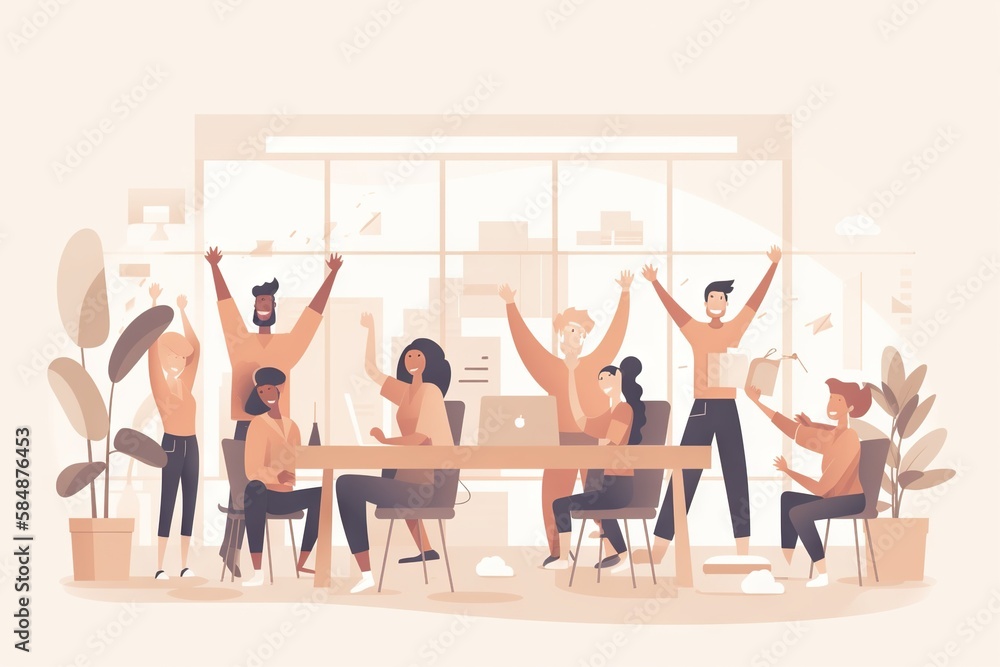 A Group Of People Sitting Around A Table With Their Arms Up Workshop ...