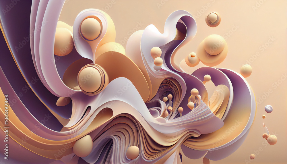 3d abstract colorful background. Vibrant, colorful images ignite ...