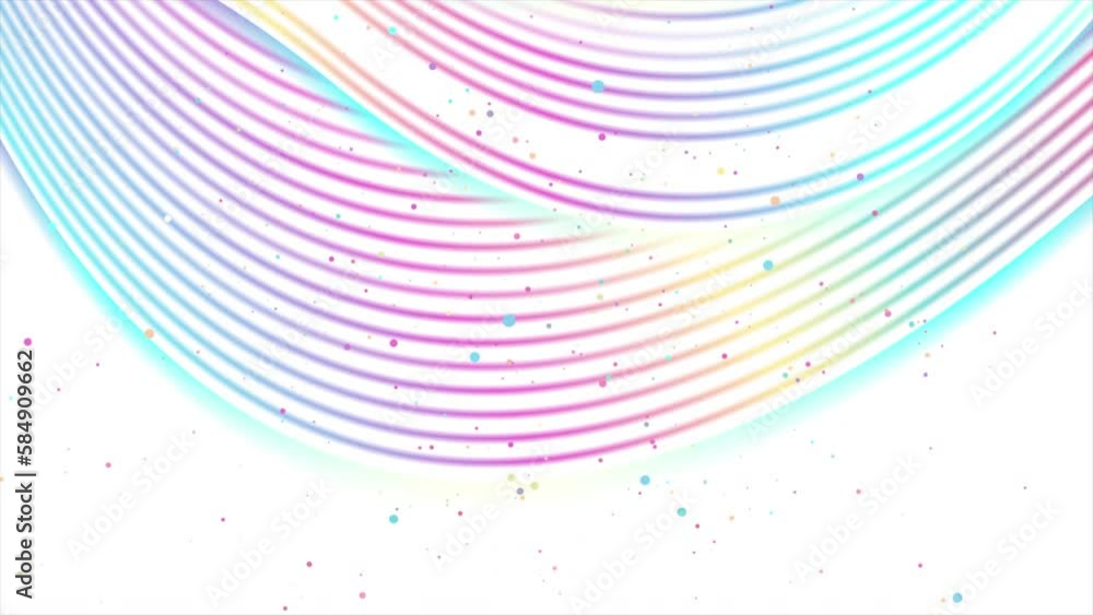 Holographic linear waves and small particles abstract background ...