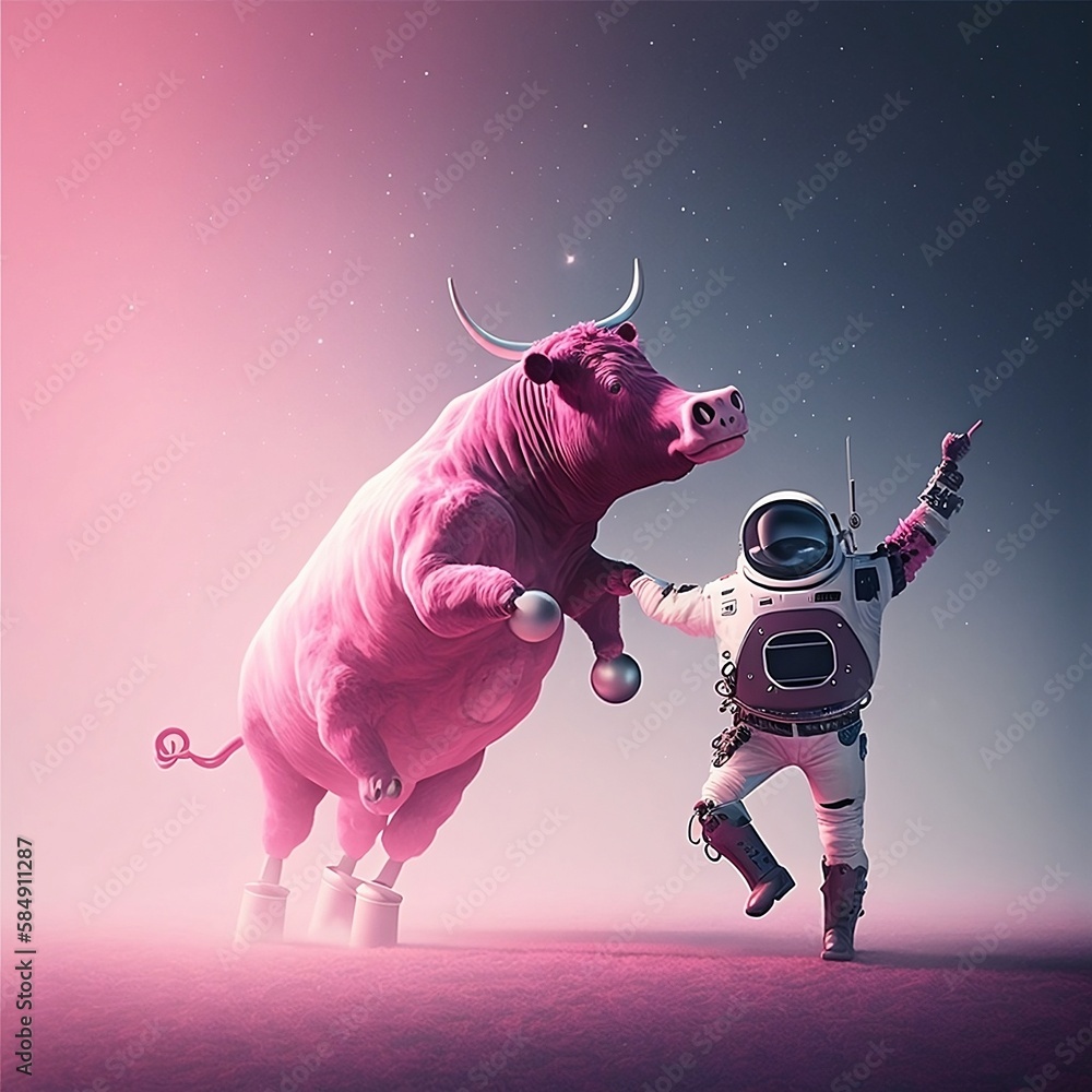 Cow Astronaut