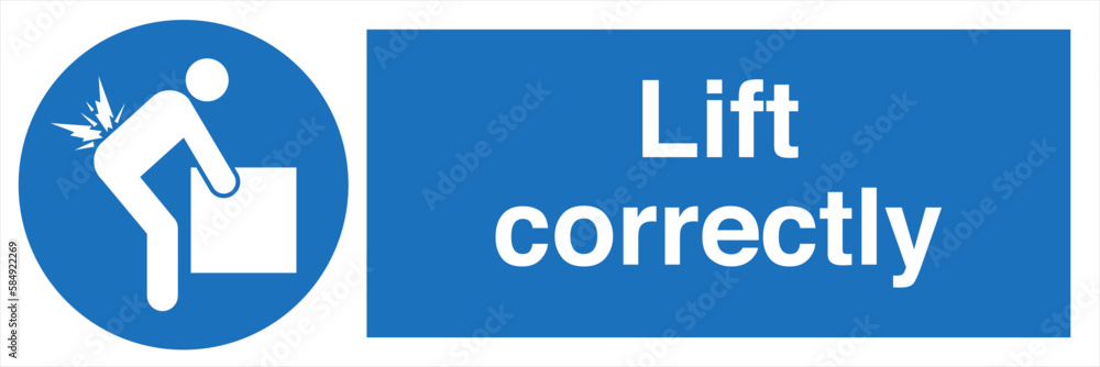 Vetor de Safety Sign Marking Label Symbol Pictogram Standards Mandatory ...