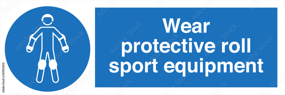 Safety Sign Marking Label Symbol Pictogram Standards Mandatory Wear ...