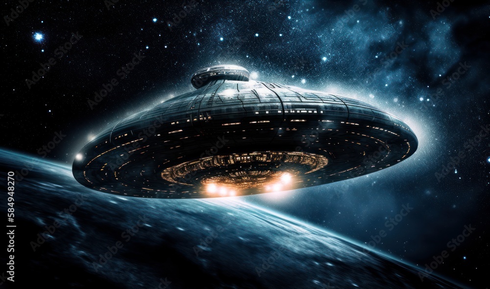metaphysical quantum mothership cosmos phenomenon super closeup large ...