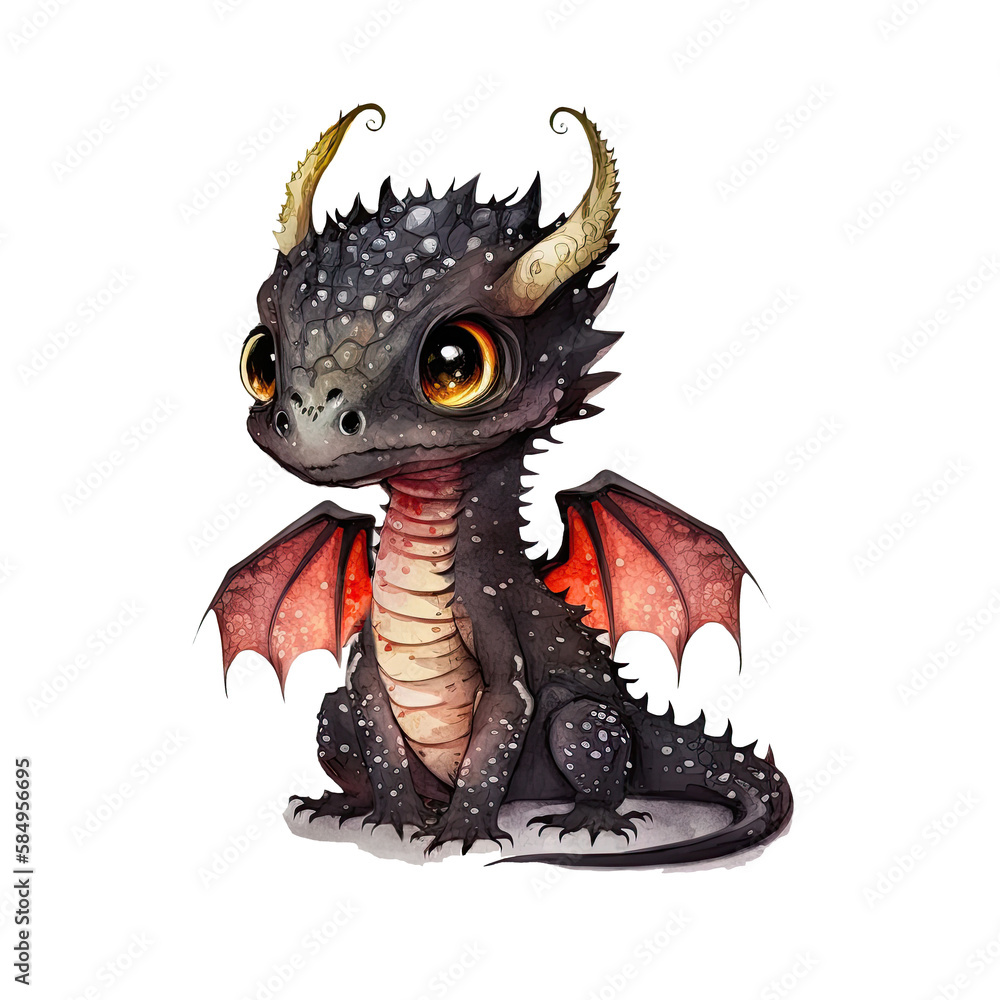 Baby Black Dragons