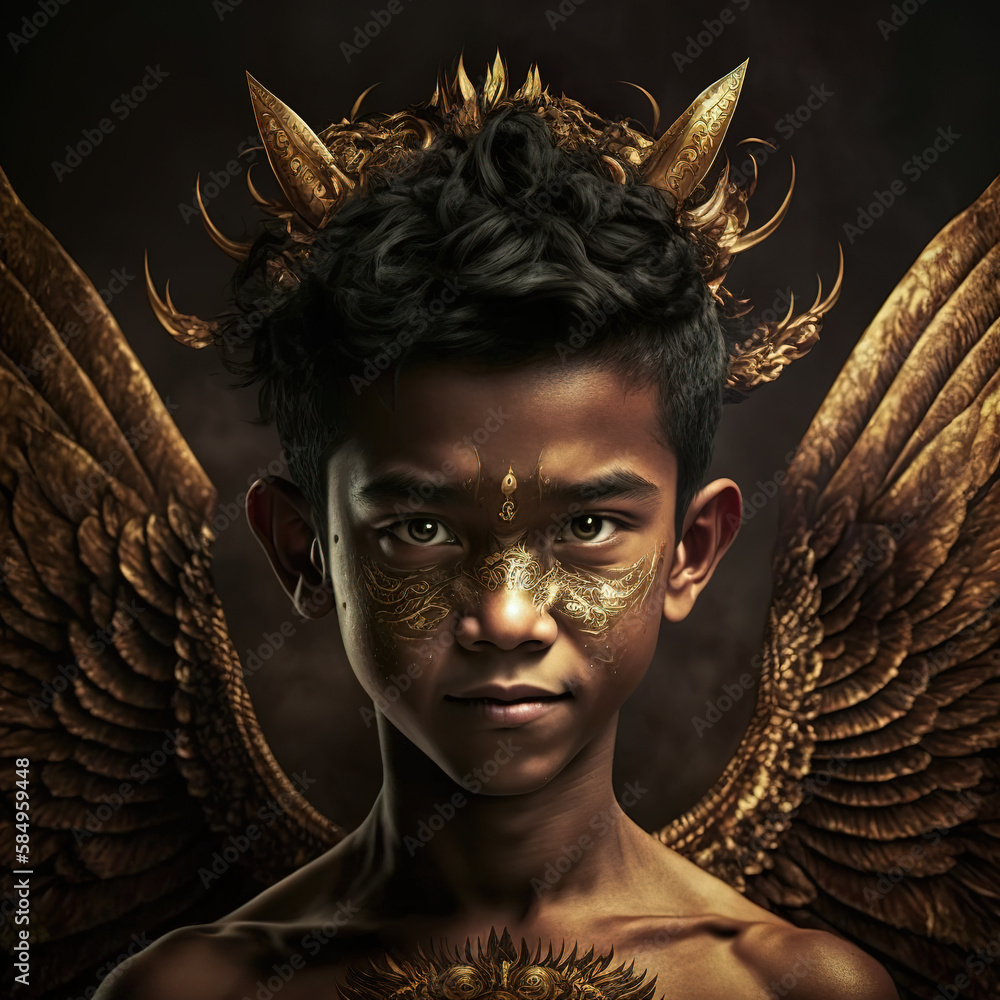 gadura, garuda boy, indonesia, indonesian, cute, smile, smiley face ...