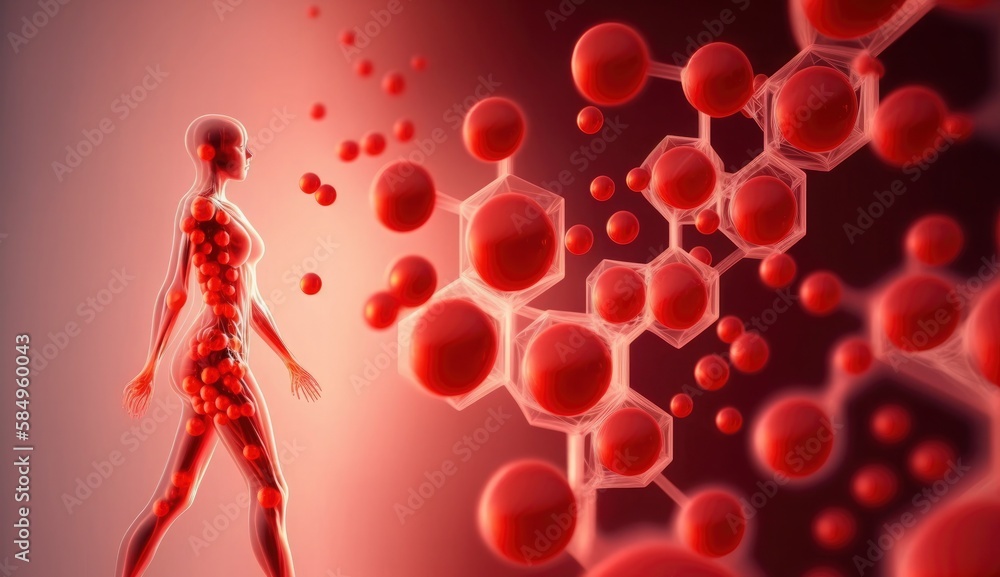 Immune system, protection against viruses and bacterias. Different ...