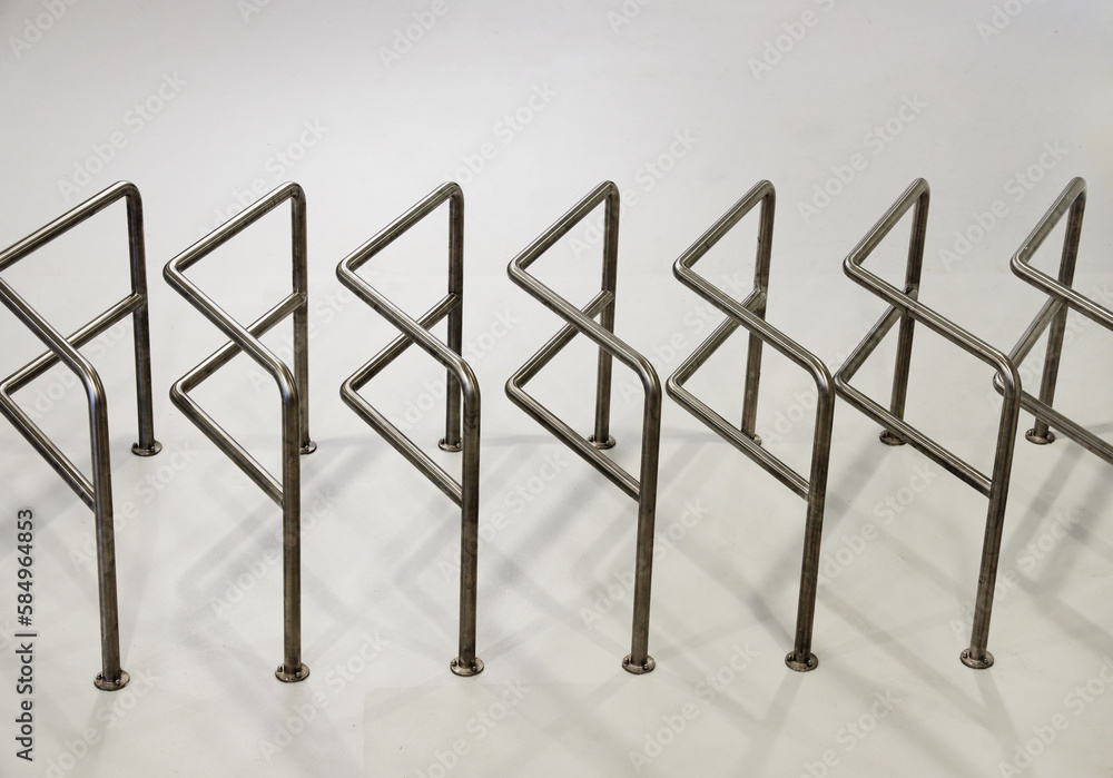 metal barriers Stock Photo | Adobe Stock