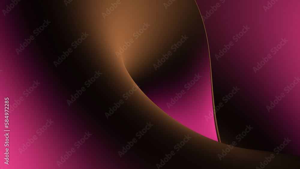 Smooth curves of shapes. Stock Photo | Adobe Stock