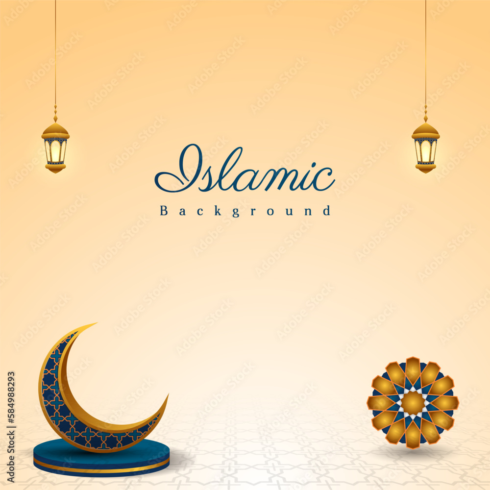 islamic background with space for text .can be used for banner, web ...