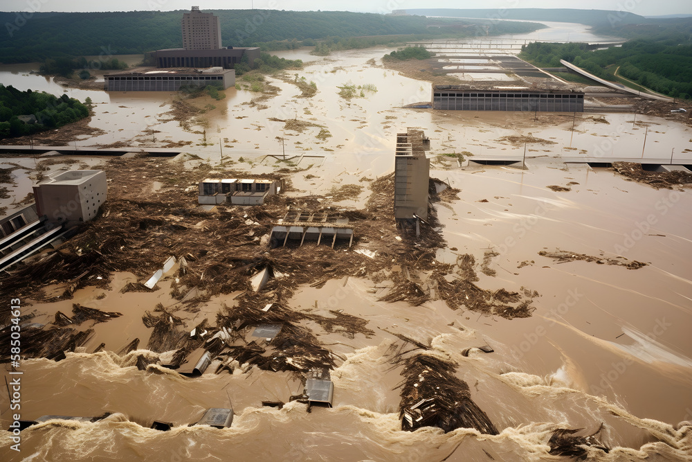 Dramatic Visualization of the Devastating Impact of Dam Failure ...