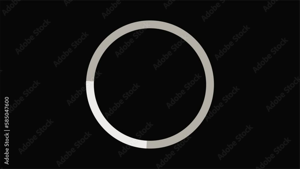 simple loading animation with green screen background. flat design ... simple loading animation with green screen background. flat design ...