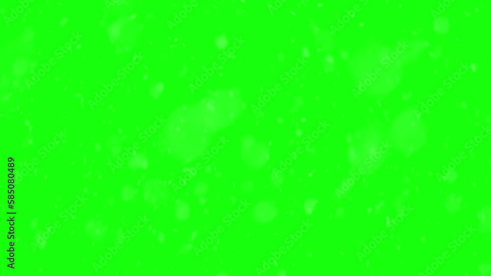 It is snowing green screen background Video overlay Stock Video | Adobe ...