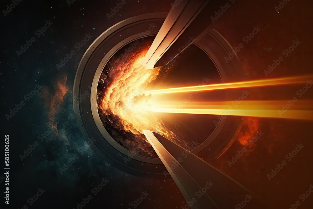Futuristic Sci-Fi Space Galaxy Planets Background - Futuristic Sci-Fi ...