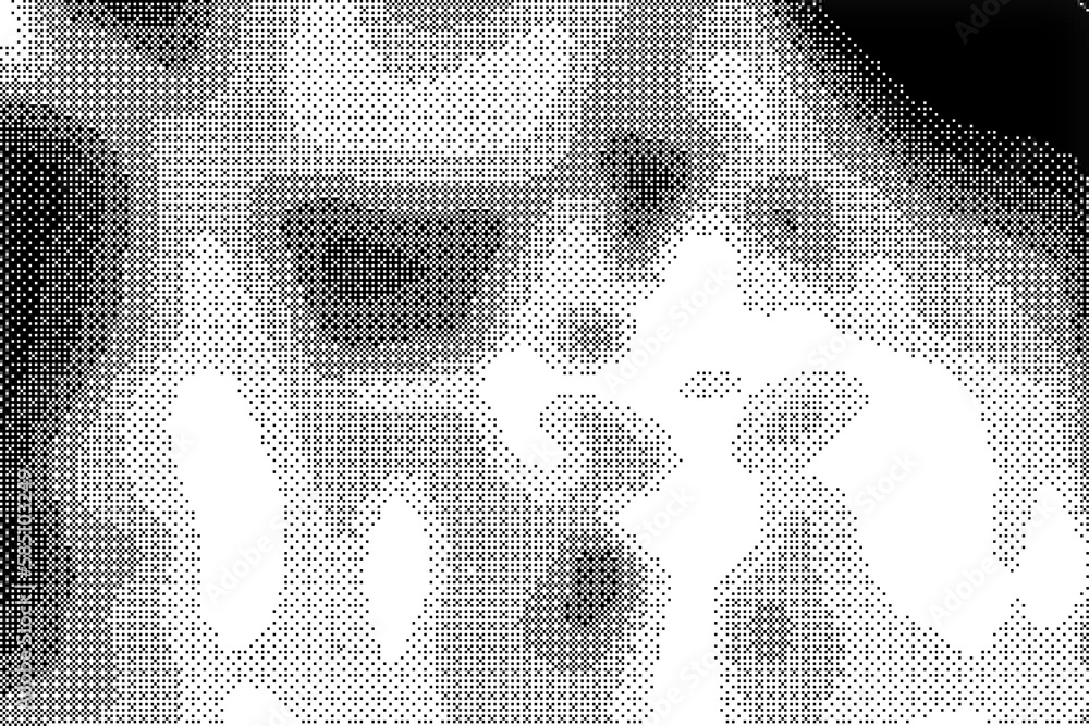 Cross Bitmap Abstract Texture Background: Pixelated Patterns and Shapes ...