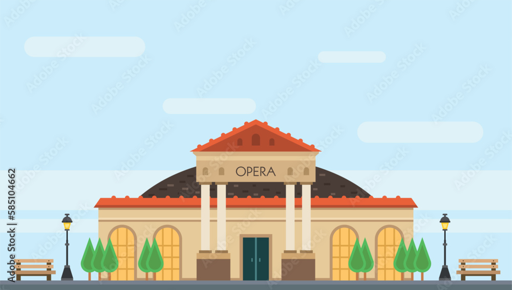 Opera, Opera house, Opera architectural structure, theater ...