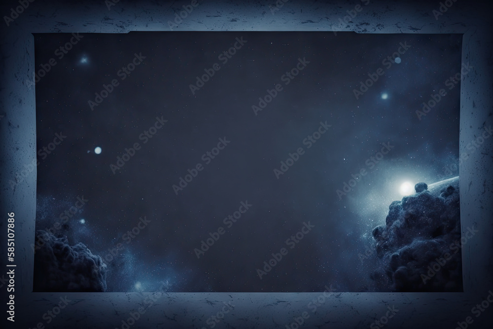 Futuristic Sci-Fi Space Galaxy Planets Background - Futuristic Sci-Fi ...