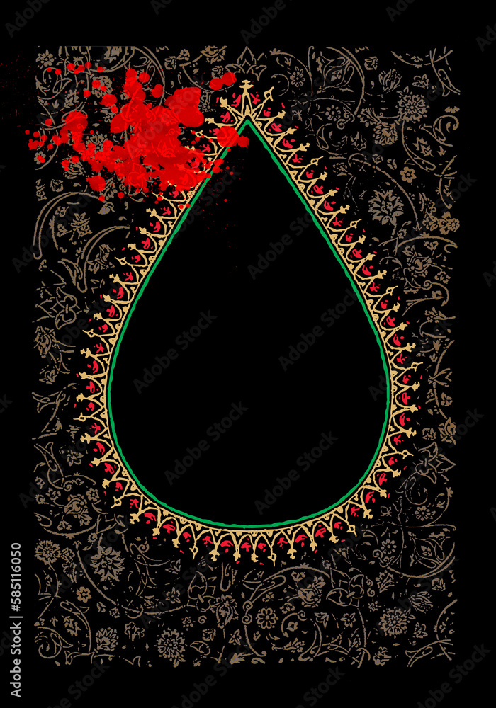 Islamic Religious background hd in traditional Persian style suitable ...