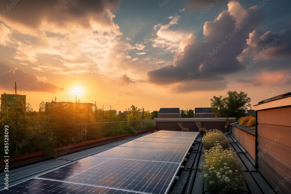 Using solar panels to reduce a buildings carbon footprint and benefits ...