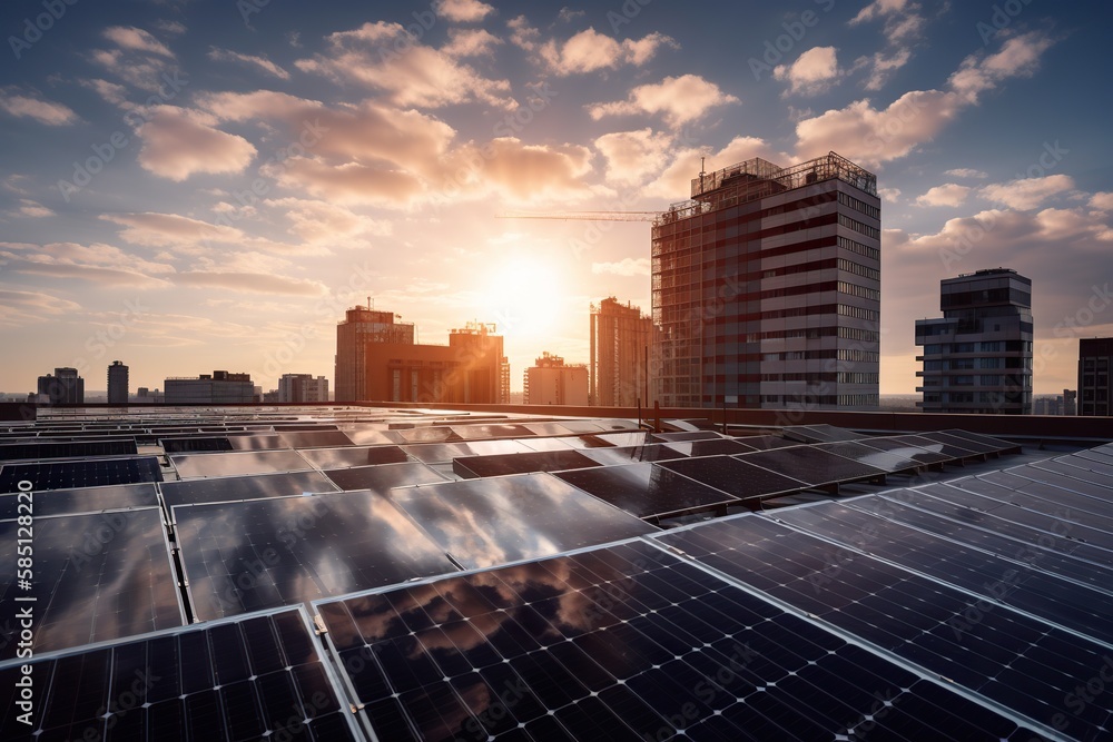 Using solar panels to reduce a buildings carbon footprint and benefits ...