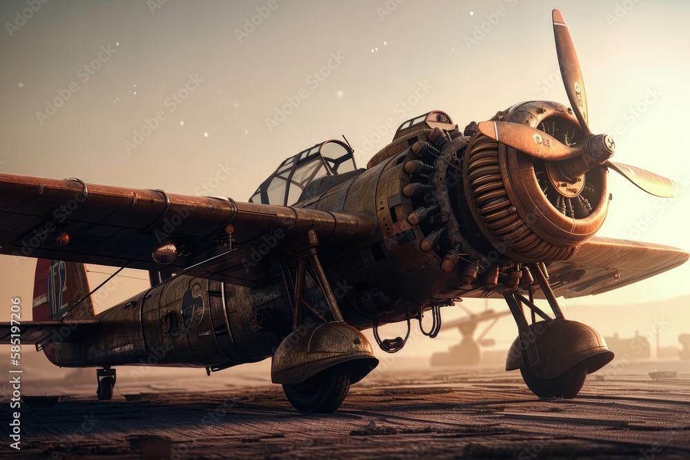 Dieselpunk Aircraft