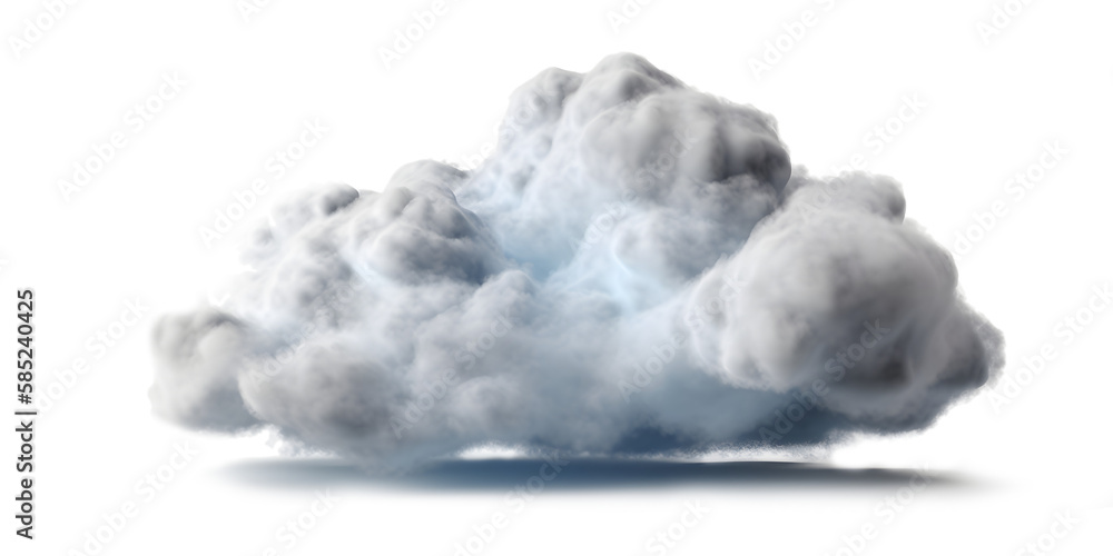 dark rain cloud isolated with shadow, white png transparent background ...