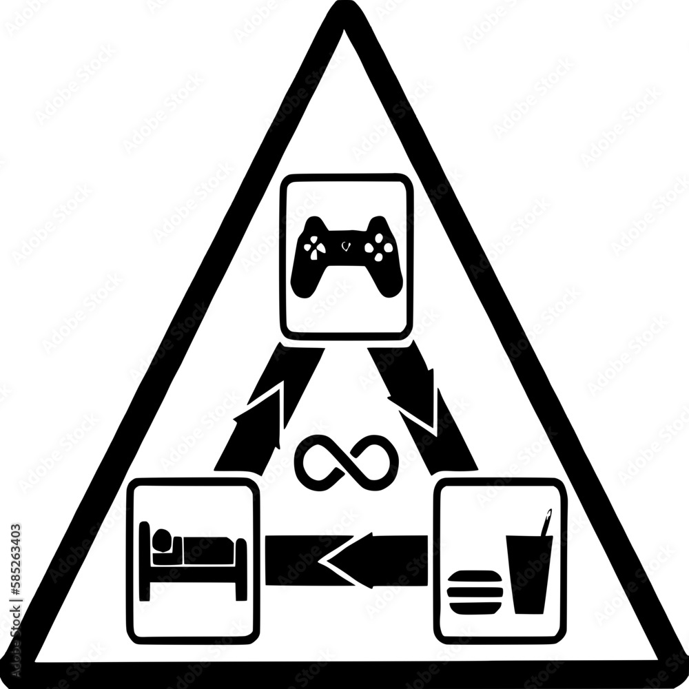 icon, gamer, gamer zone, gamer control, gamer vector, prohibited ...