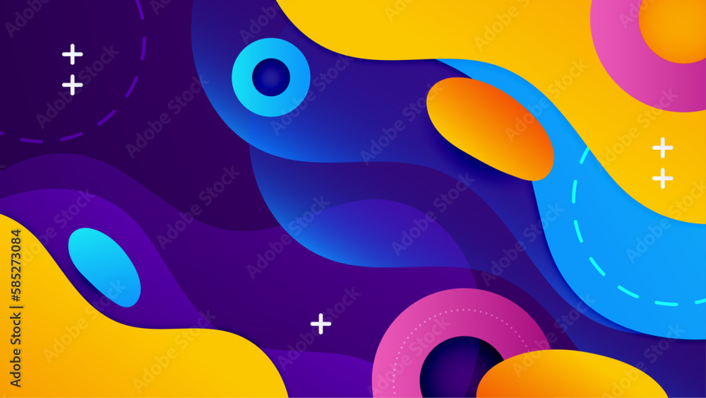 Color gradient background design. Abstract geometric background with ...