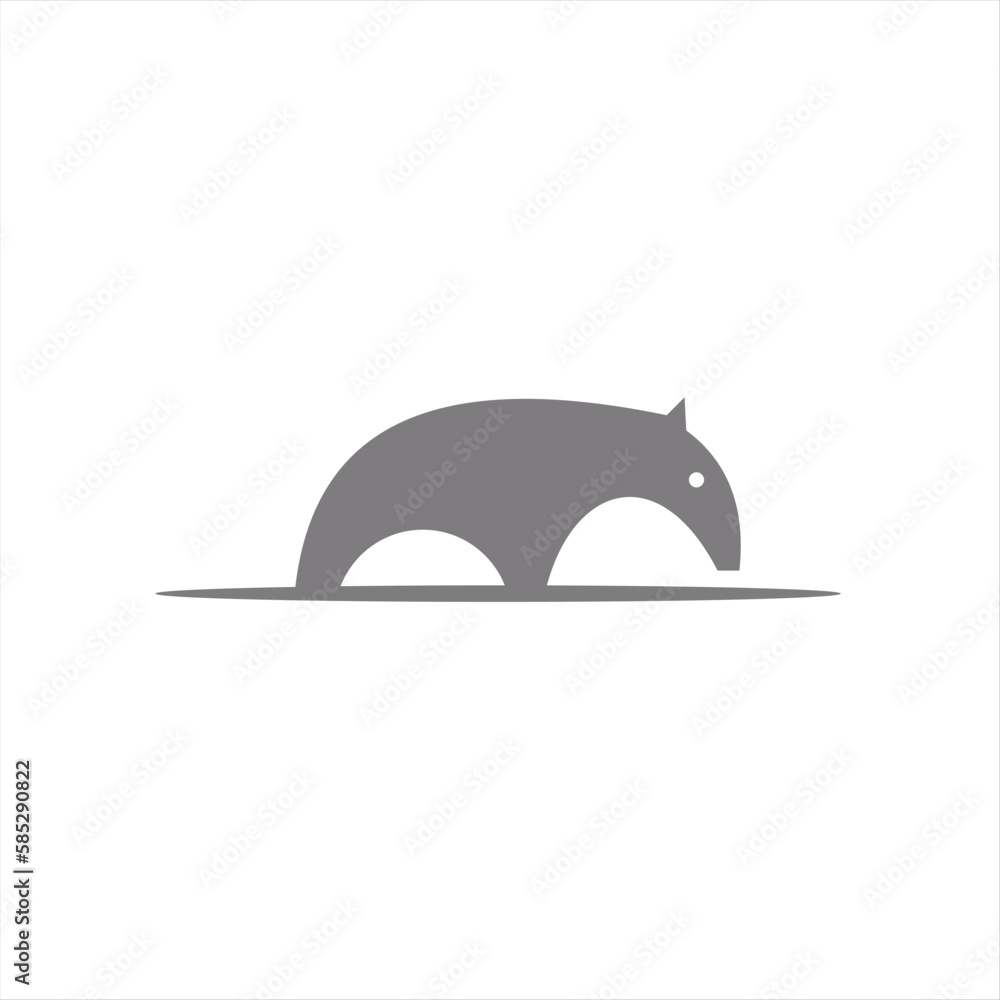 Tapir Logo Unique, clean, modern and professional tapir logo design ...