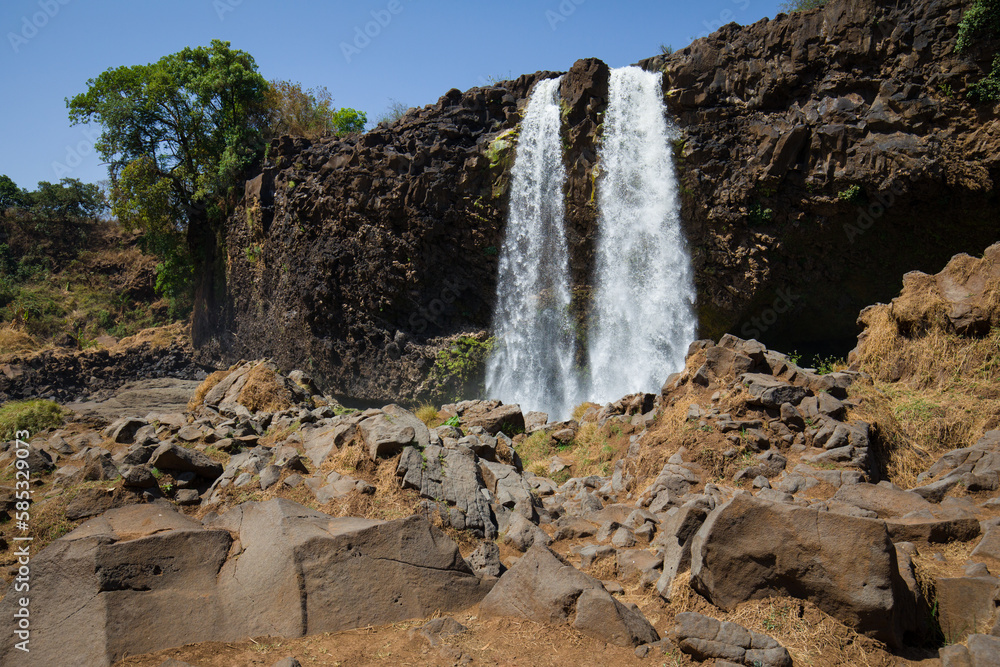 Sources of the White Nile in northern Ethiopia Stock Photo | Adobe Stock